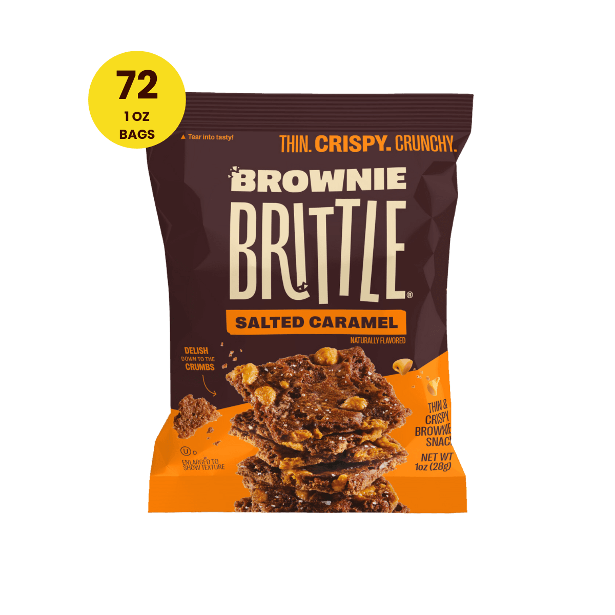 Salted Caramel Brownie Brittle 1oz Packs | Official Store – Second ...