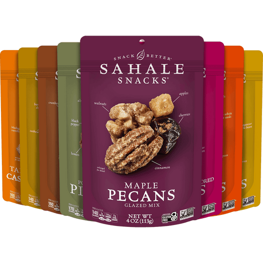 Glazed Mix Nut Blend Variety Pack | Official Sahale Snacks Store ...