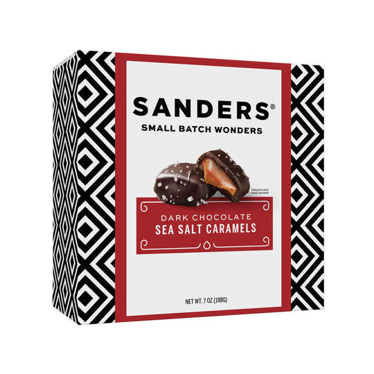 Boulevard Box Dark Chocolate Sea Salt Caramels | Sanders Candy – Second ...