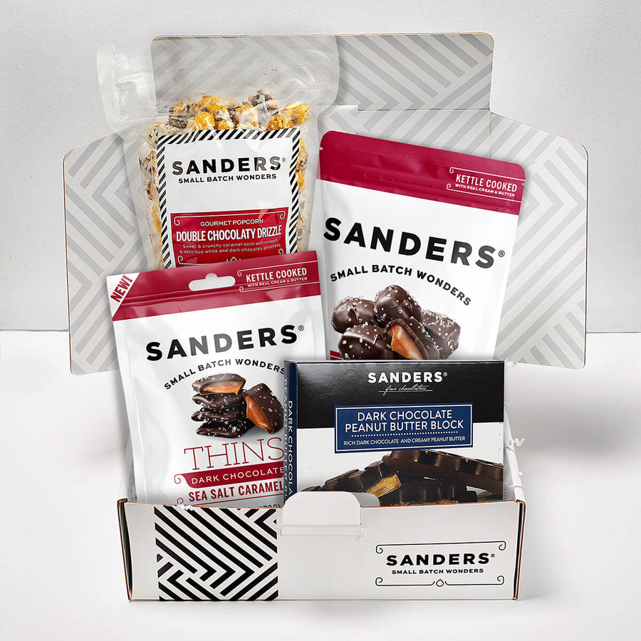 Dark Chocolate – Bold, Rich, Kettle-Cooked Indulgence | Sanders Candy ...
