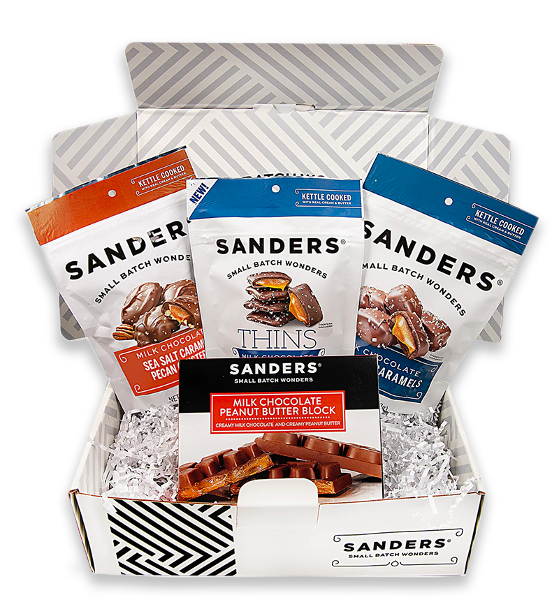 Official Sanders Candy | Sea Salt Caramels & Chocolate Gift Boxes ...