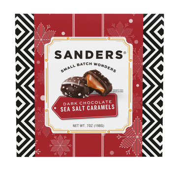 Sea Salt Caramel Chocolate – Sweet, Salty, Iconic | Sanders Candy ...