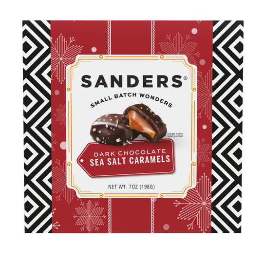 Sea Salt Caramel Chocolate – Sweet, Salty, Iconic | Sanders Candy ...