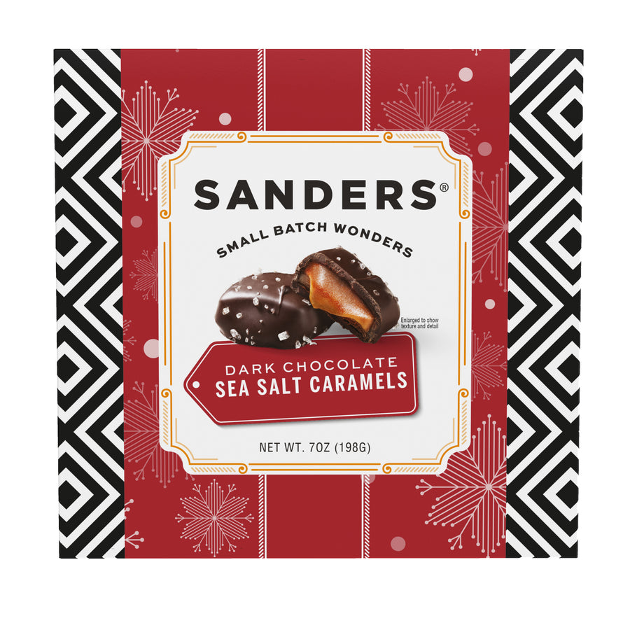 Sea Salt Caramel Chocolate – Sweet, Salty, Iconic | Sanders Candy ...