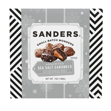 Sea Salt Caramel Chocolate – Sweet, Salty, Iconic | Sanders Candy ...