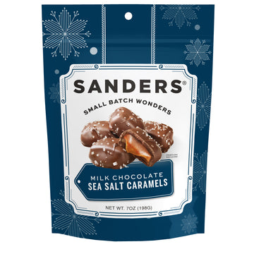 Sea Salt Caramel Chocolate – Sweet, Salty, Iconic | Sanders Candy ...