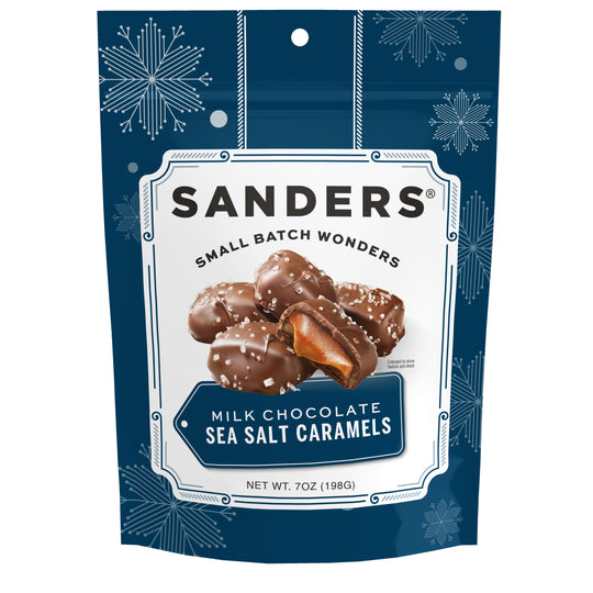Sea Salt Caramel Chocolate – Sweet, Salty, Iconic | Sanders Candy ...